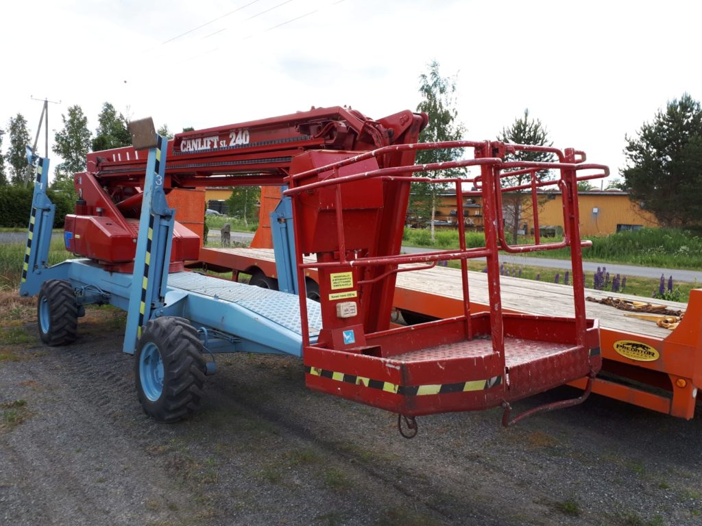 Henkilönostin Scanlift 240 – MTK Koski Tl ry.